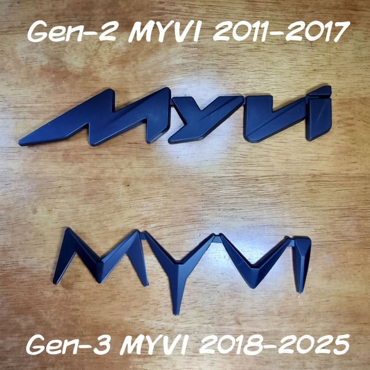 Perodua Myvi Emblem logo MYVI Gen-2 Myvi lagi best / MYVI Gen-3 | Lazada