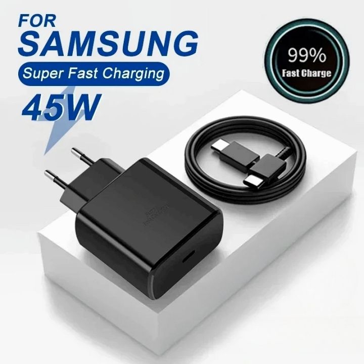 PD 45W USB C Super Fast Wall Charger For Samsung Galaxy S22 S23 S24 Ultra A55 Z Flip5 Fold5 5A ...