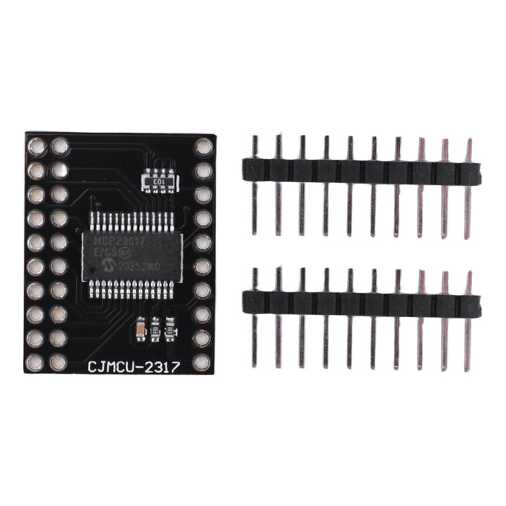 MCP23017 10Mhz Serial Interface Module 5.5 V 16-Bit Shield Module IIC I2C SPI Bidirectional I/O ...