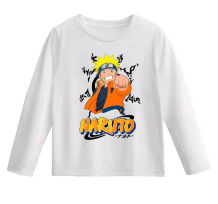 Baju Kaos LENGAN PANJANG MOTIP NARUTO Terbaru Anak Dan Dewasa | Lazada ...
