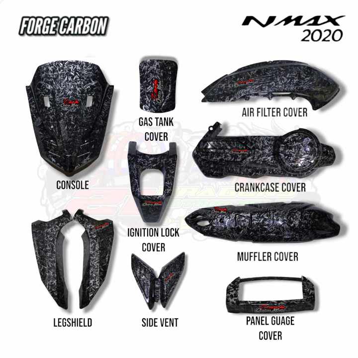 NMAX V2, NMAX V2.1 FORGE CARBON HYDRO DIP PARTS | Lazada PH