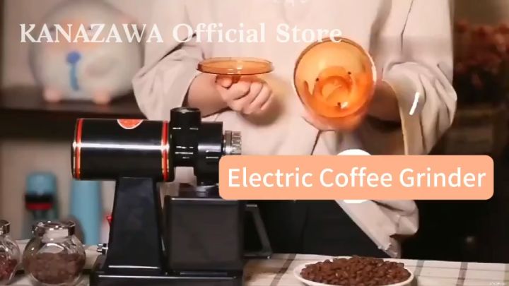 KANAZAWA Household Electric Coffee Grinder 600N Bean Grinder Machine ...
