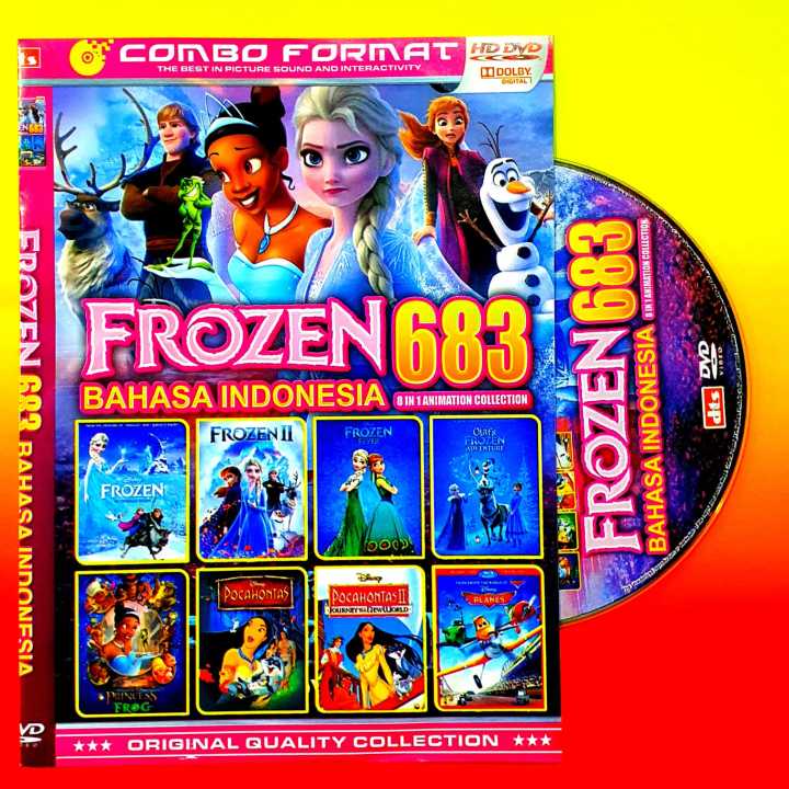 KASET DVD FILM FROZEN DUBBING BAHASA INDONESIA-DVD FILM FROZEN-FILM ...