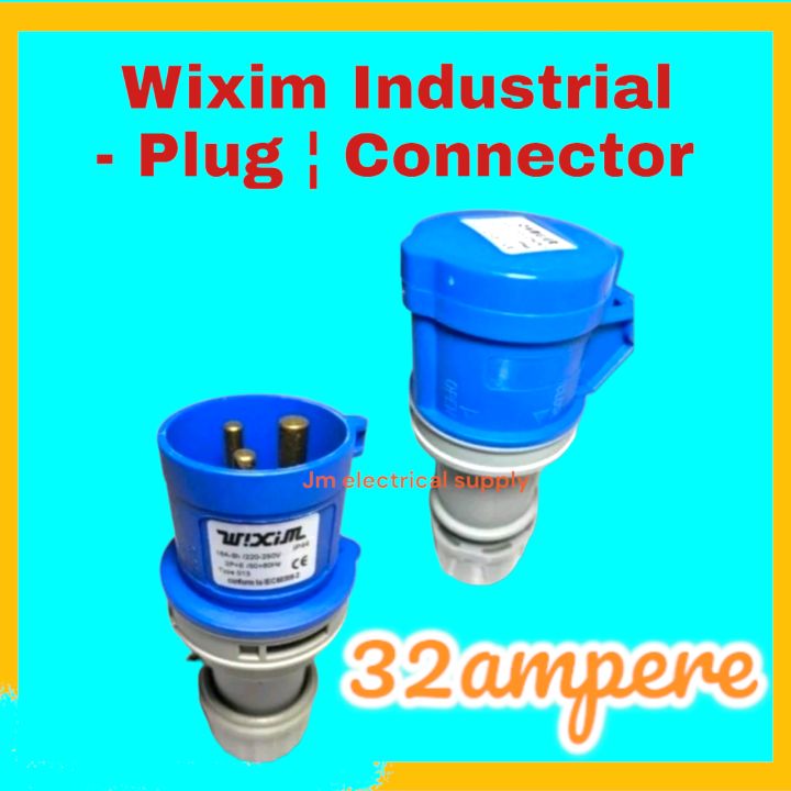Wixim Industrial Plug -Connector 32A | Lazada PH