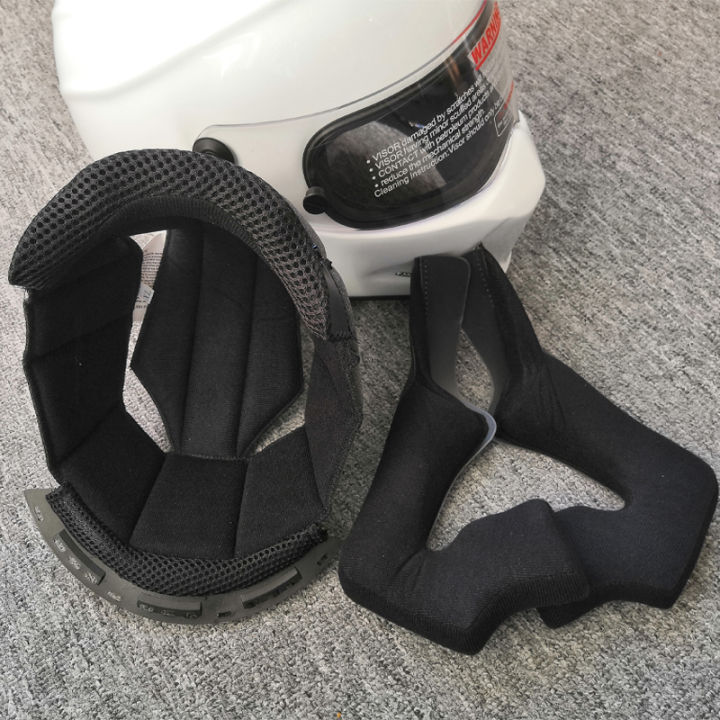 ATV-1/2/3/4/5/6/7/8 Motorcycle Helmet Lining Removable Washable Inner ...