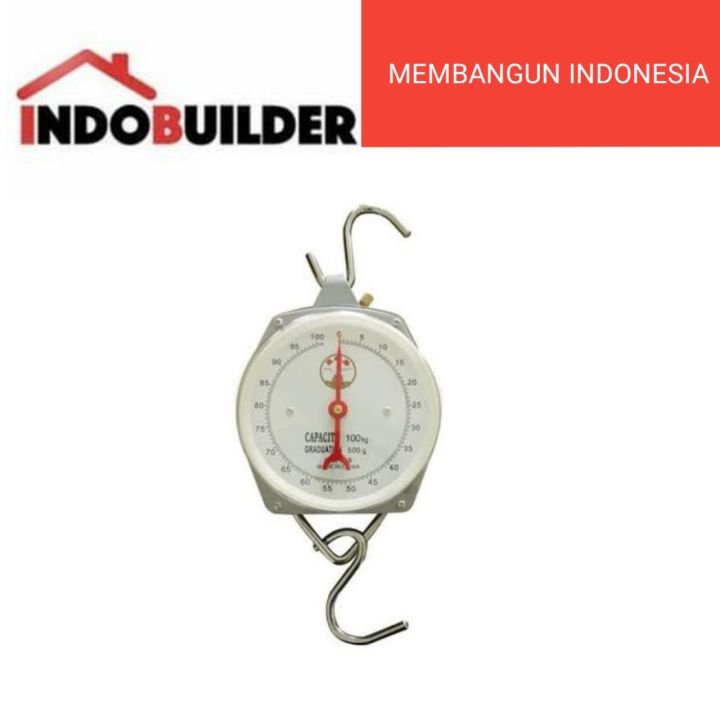 TIMBANGAN GANTUNG ANALOG 50KG SPRING DIAL HOIST SCALE | Lazada Indonesia