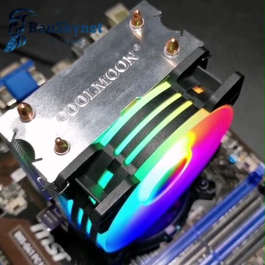 Quạt Tản Nhiệt, Fan CPU Coolmoon P2-P22 Led RGB- Mới 100% | Lazada.vn