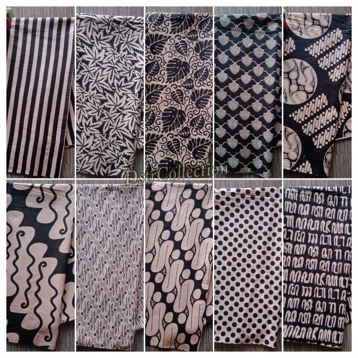 KAIN BATIK PRINT CREAM / KAIN BATIK WARNA CREAM PRINTING | Lazada Indonesia