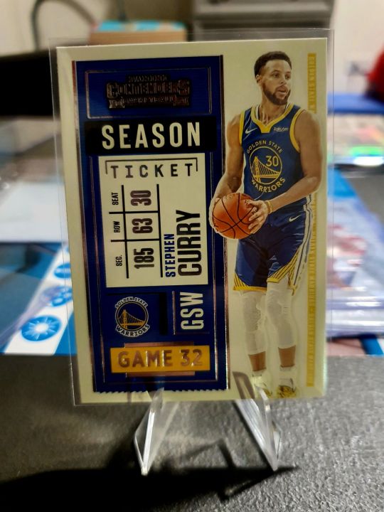 Stephen Curry Panini 2021 Season Ticket NBA CARD | Lazada PH