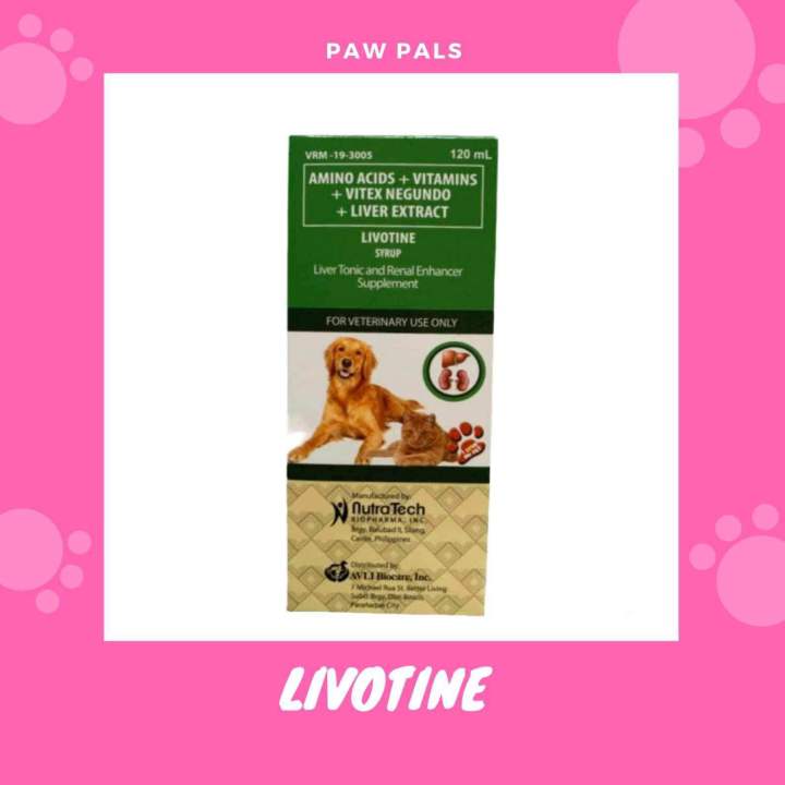 (COD) Livotine Cat and Dog Liver Tonic and Renal Enhancer Supplement ...