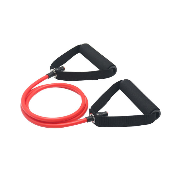 Single Resistance Band with Comfortable Handles Elastic Exercise Band ...