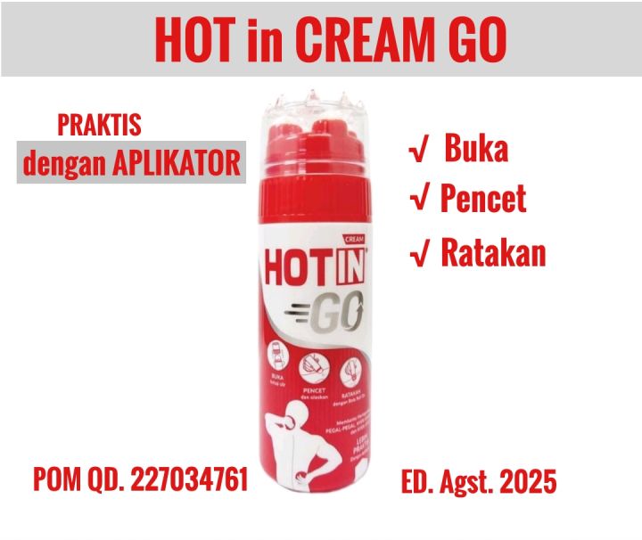 HOT in STRONG GO 100ml dengan APLIKATOR lebih Praktis | Lazada Indonesia