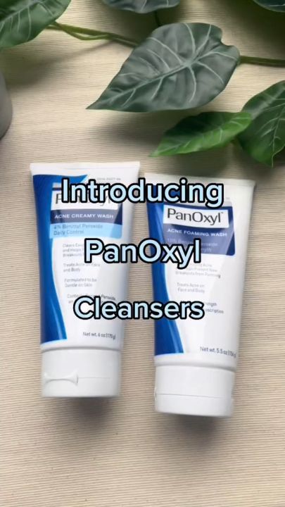PanOxyl Acne Wash Benzoyl Peroxide (4% Daily Control, 10% Maximum ...