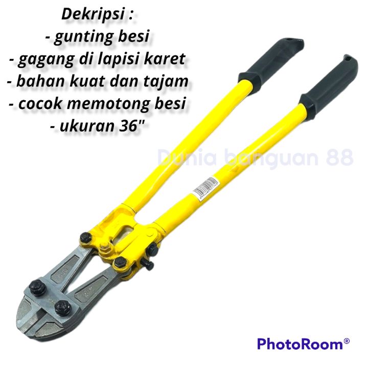 Gunting Besi Beton Rantai 36 Inch - Camel Bolt Cutter Bolt Clipper ...
