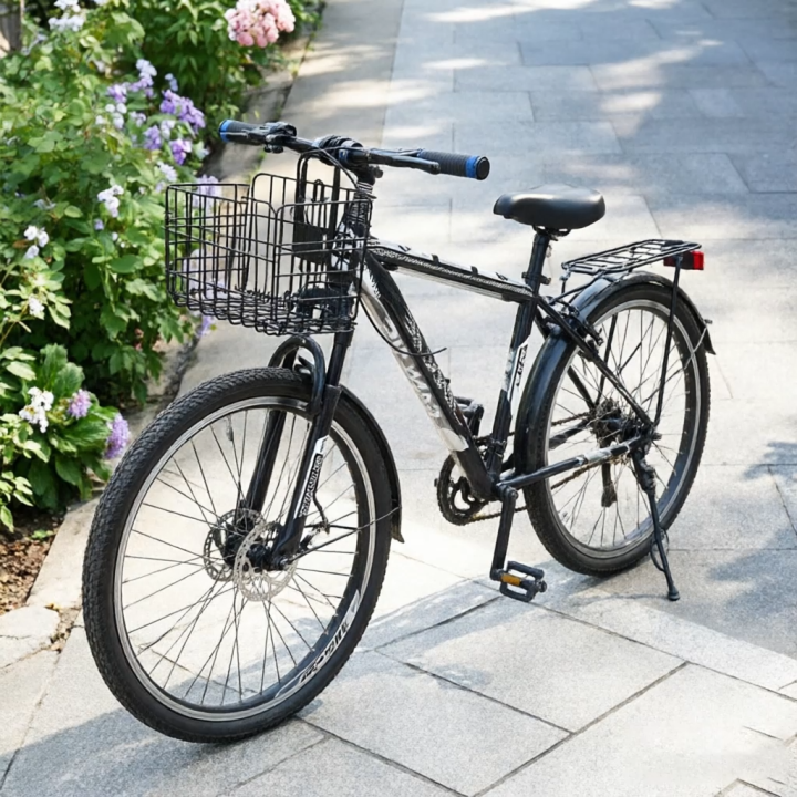 Foldable Bike Basket Front Rear Basket Stainless Basket For Back hang ...
