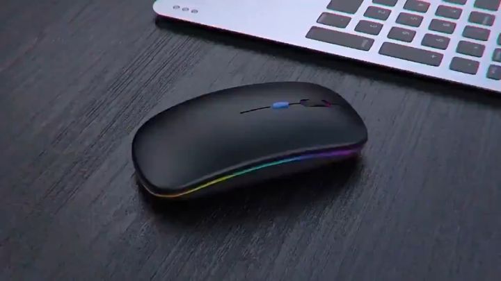KOOYIINN Wireless Mouses Bluetooth Mouse 2.4G Mouse Nirkabel Senyap Isi ...