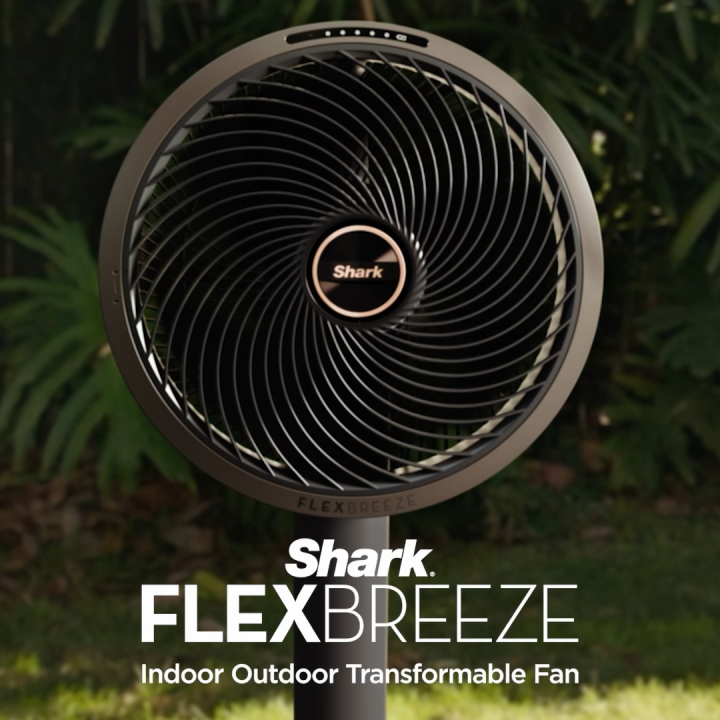 Shark FlexBreeze Cordless & Portable Fan, Indoor & Outdoor, Stand Fan ...