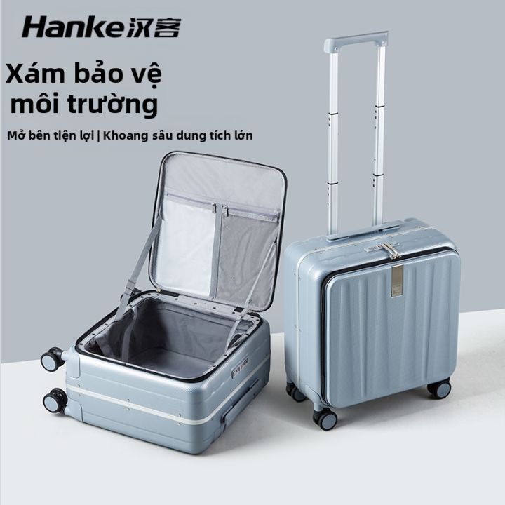 HANKE | Vali Kéo Đựng Hành Lý Có Khung Nhôm và Đường Kéo Dài 14 Inch | Lazada.vn