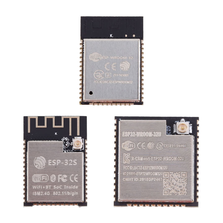 ESP32/ESP32S/ESP32U Module 150 Mbps ESP-WROOM-32 Dual-core CPU WiFi Wireless Module Bluetooth ...