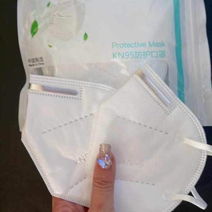 Masker KN95 Putih Kawat Luar Isi 10 PCS | Lazada Indonesia