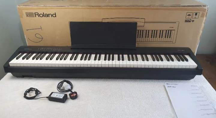 Roland FP 30 keyboard piano, 88 weighted keys, BT Bluetooth | Lazada PH