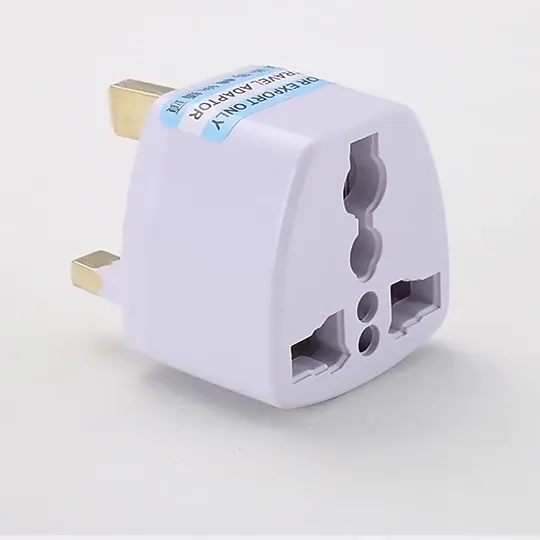 Universal 3 Pin Plug Adaptor 2 Pin US EU CHINA Multi Pin To Malaysia 3 ...
