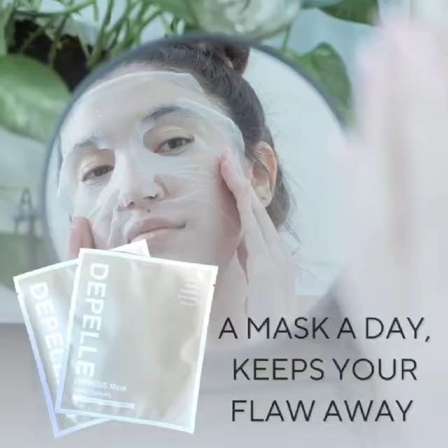 LSM - Luminous Sheet Mask Bundles (5 Sachets per Box) | Lazada