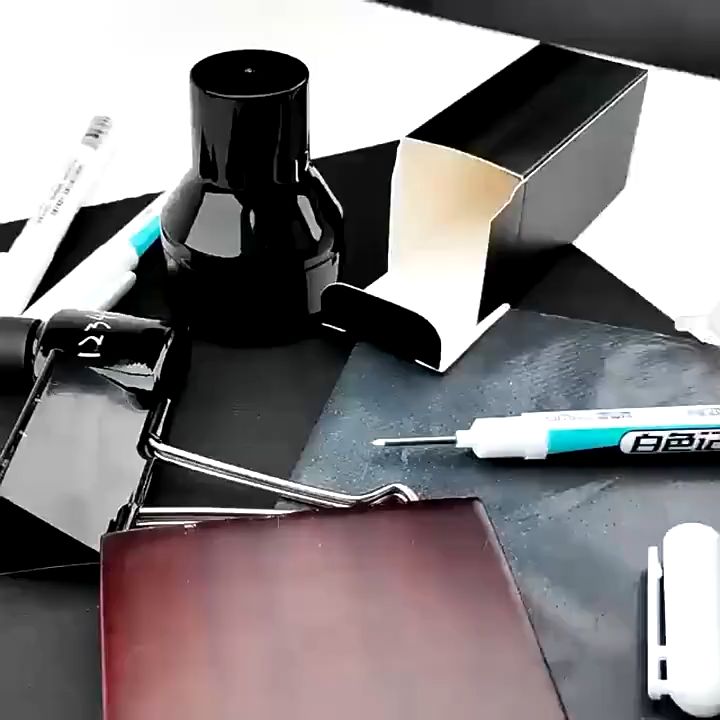 White Markers Pen，Permanent White Acrylic Paint Pens Long Tip Oil Based ...