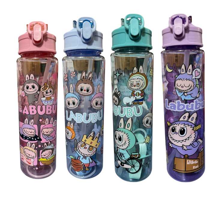 BOTOL MINUM LABUBU KAPASITAS 900 ML - BOTTLE WATER LABUBU - BOTOL MINUM ANAK | Lazada Indonesia