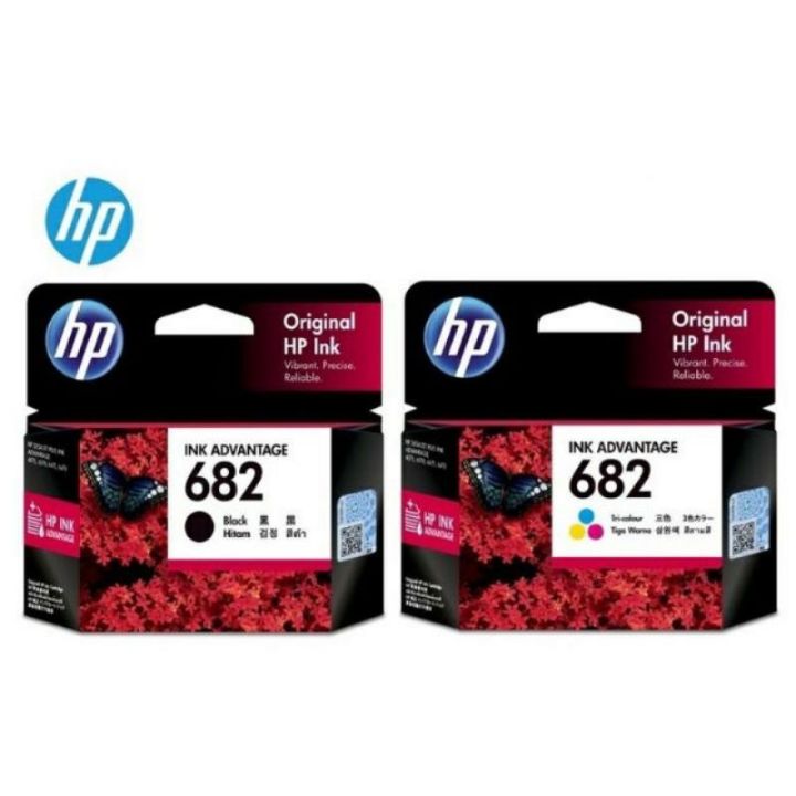 🛒HP 682 Black /Tri-color Original Ink Advantage Catridge | Lazada
