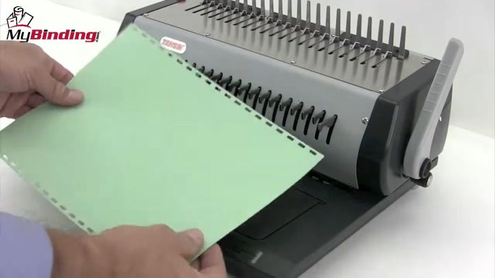 HIC TCC-2100E Heavy Duty Electric Comb Binder 500 sheets (electric binding machine, heavy duty ...