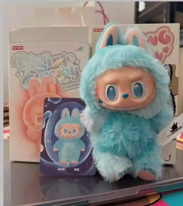 Labubu3 Labubu ขนาด15ซม. V2มีพวงกุญแจ Labubs ของเล่นของขวัญหัวใจรูปมากา ...