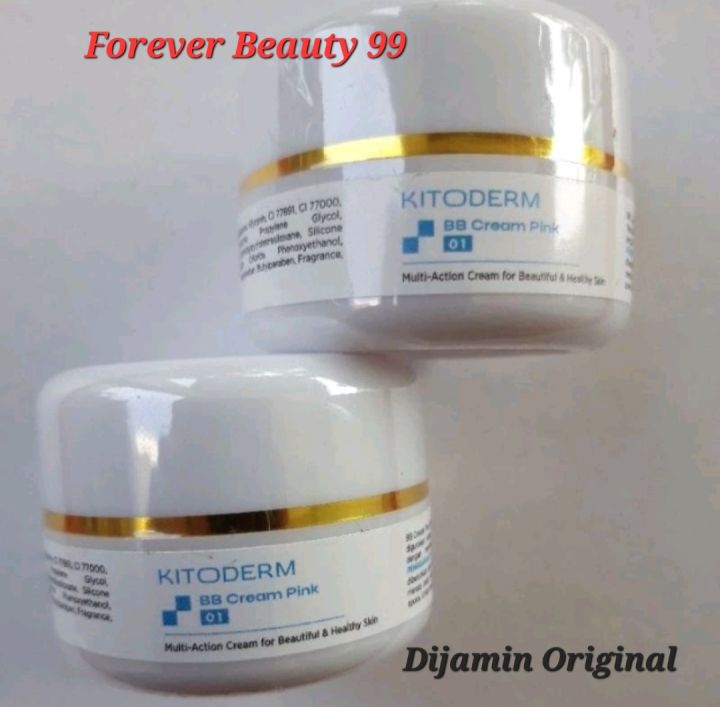 Kitoderm BB cream pink 01 SPF 50 - bb krim alas bedak warna pink ...