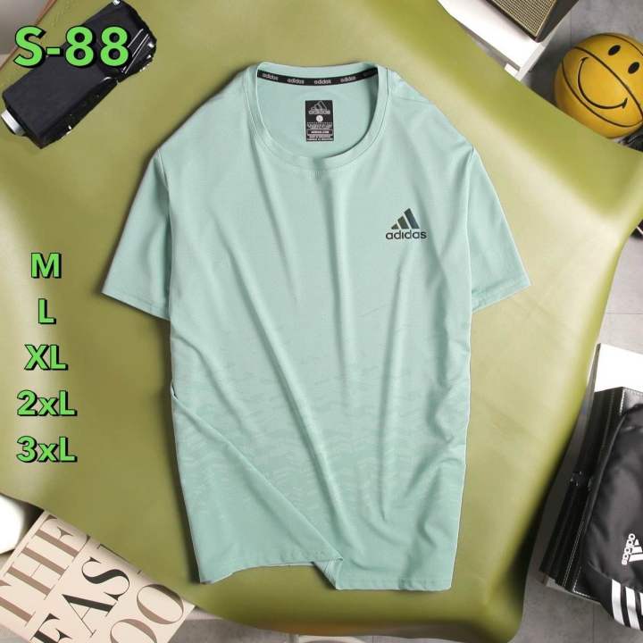 เสือกีฬาผ้าชาย คอกลม แขนสั้น AD99 | Lazada.co.th