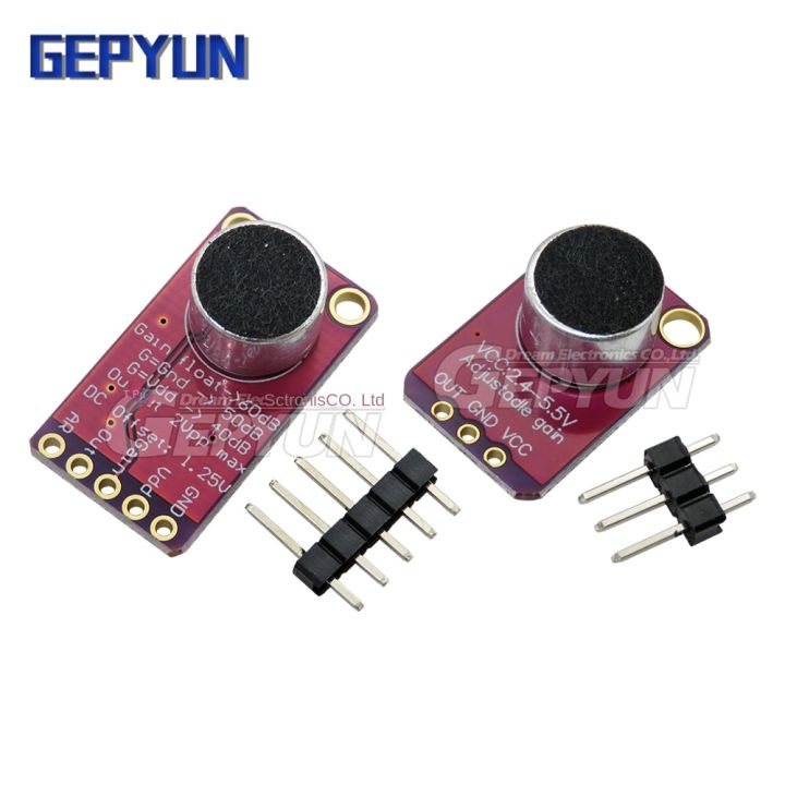 Max9814 Max4466 Microphone Agc Amplify Amplifier Module Auto Gain