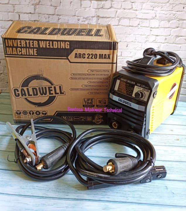 CALDWELL ARC 220 MAX Inverter Mesin Trafo Las Welding Machine | Lazada ...