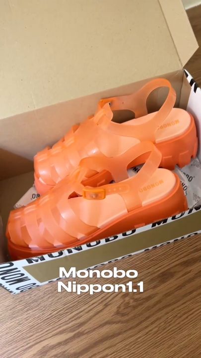 Monobo รุ่น Nippon 1.1 รองเท้ารัดข้อรองเท้าแฟชั่นเสริมส้นสูง ของแท้100% ...