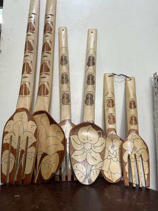 ORNAMENTAL SPOON AND FORK WALL DACOR DISPLAY | Lazada PH