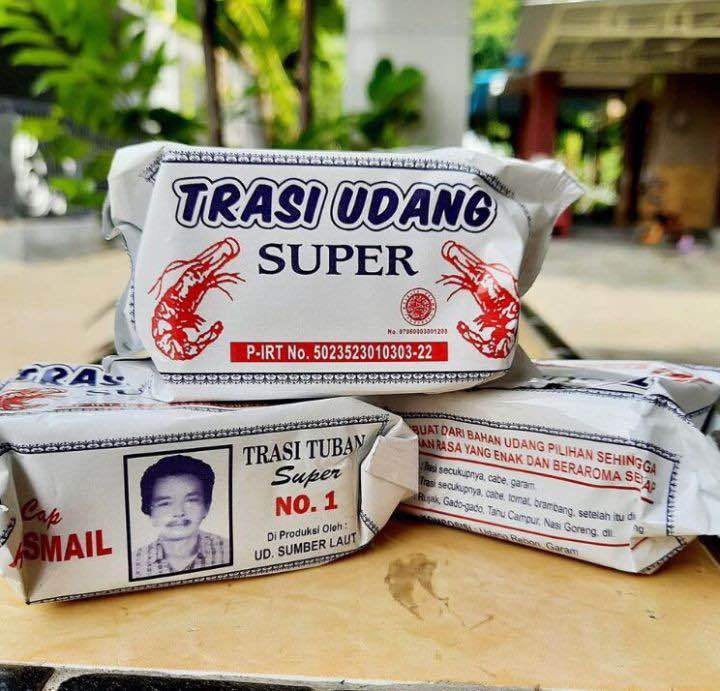 Terasi udang H. Ismail Super premium asli tuban - 100gr halal / pack ...
