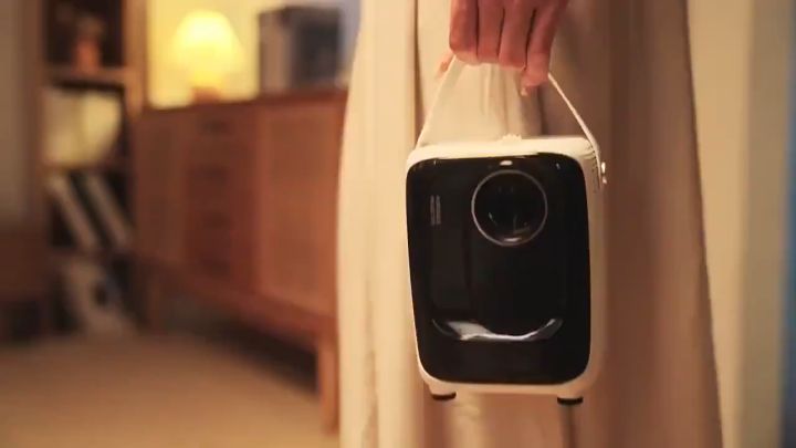 5G Mini Projector Portable 1080P 4K Ultra Clear HD Android 10.0 dual ...