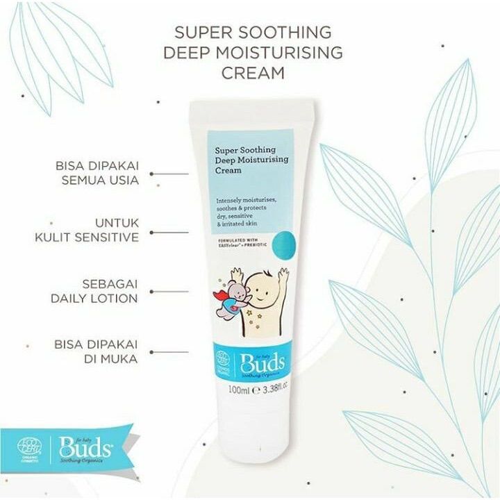 Buds Super Soothing Deep Moisturising Cream | Lazada Indonesia