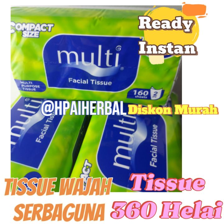 Tissue Multi 160 2Ply - Tissue 320 Helai Multi 160 x 2 ply | Lazada ...