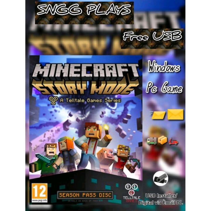 Minecraft : Story Mode / PC Game Installer | Lazada PH
