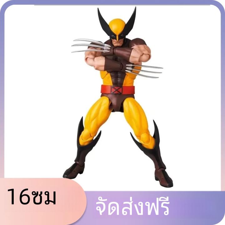 ใหม่ CT ของเล่น wolverine รูป Mafex 138 สีน้ําตาลการ์ตูน X-Men Action ...