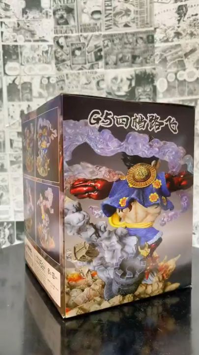 Mô hình One Piece Luffy gear 4 trạng thái chiến đấu . Figure Tượng ...