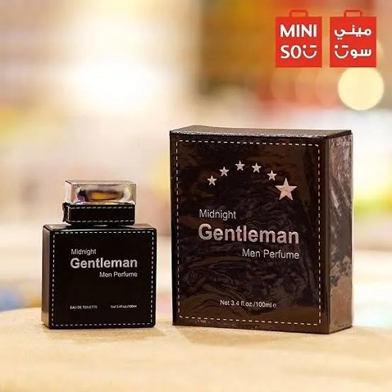 MINISO men parfume Midnight Gentleman 100ml EDP / Miniso parfum pria ...