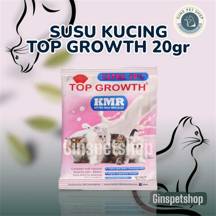 Susu kucing Top Growth 20gr | Lazada Indonesia