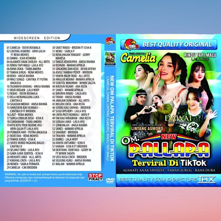 Kaset DVD Mp5 Musik Lagu Dangdut Terbaru Pallapa(Lintang Amsoro) | Lazada Indonesia