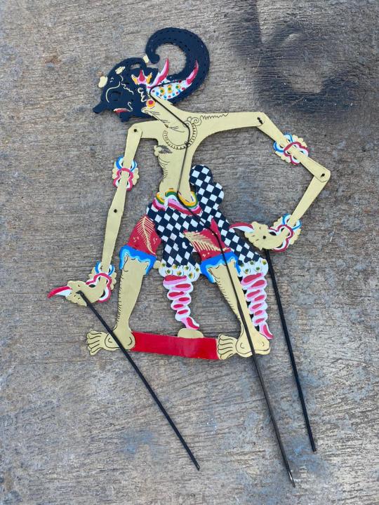 wayang bima werkudara wayang bratasena mainan anak hiasan dinding ...