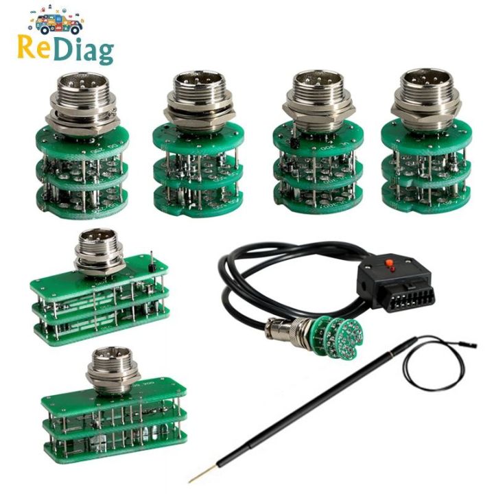 ECU FLASH Full Set Adapters for FLASH Read & Write Car ECU Programmer ...